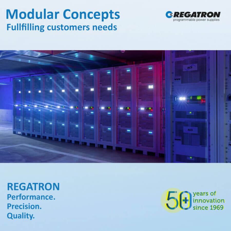 Up to the Stars! - The Benefits of Modular Concepts for High Power Grid Simulators / Battery ...